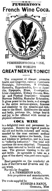 Pemberton's French Wine Coca - Kook Science