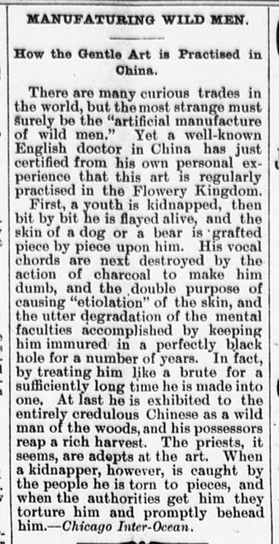 File:Wild Man (artificial, China) - 1893-02-03 - Daily Bulletin ...