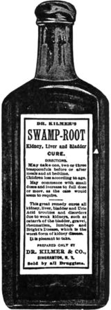 Dr. Kilmer's Swamp-Root (patent medicine) - Kook Science